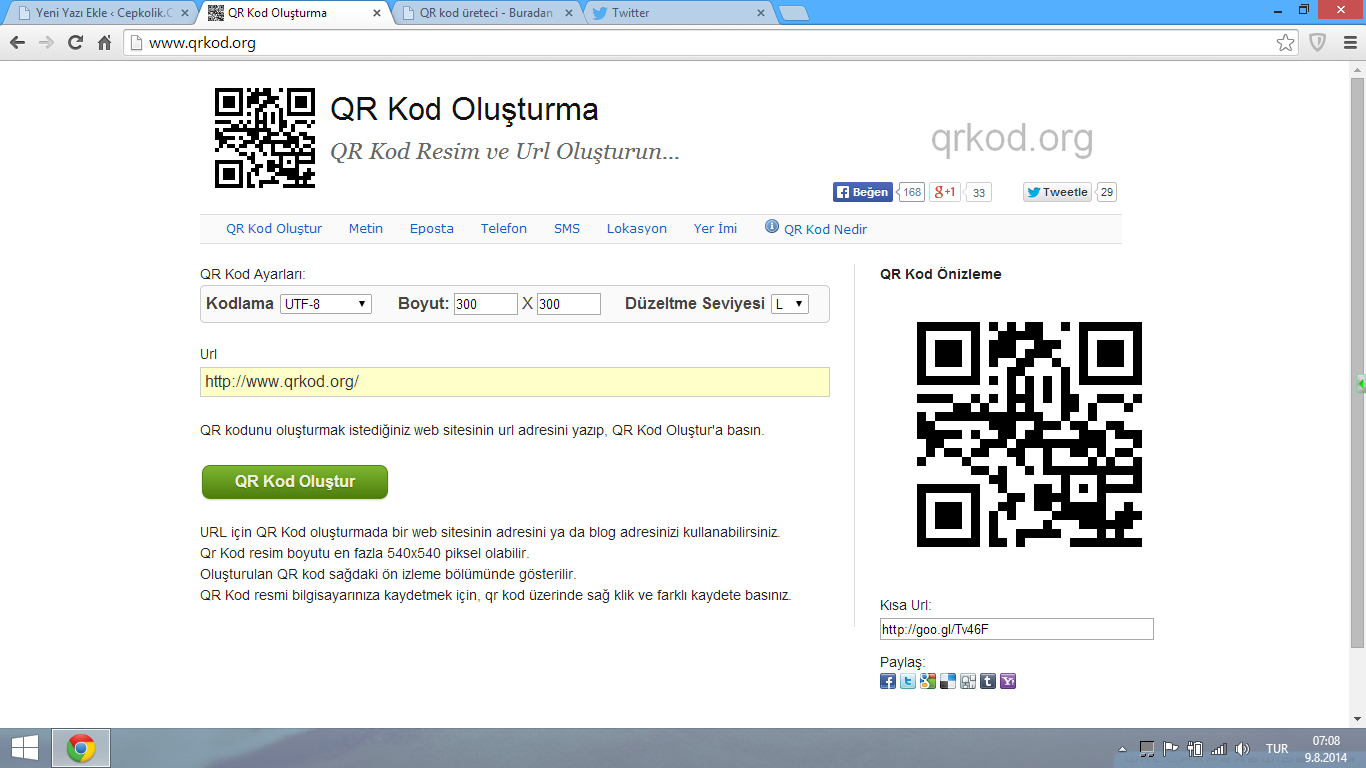 QR kod nasıl oluşturulur?