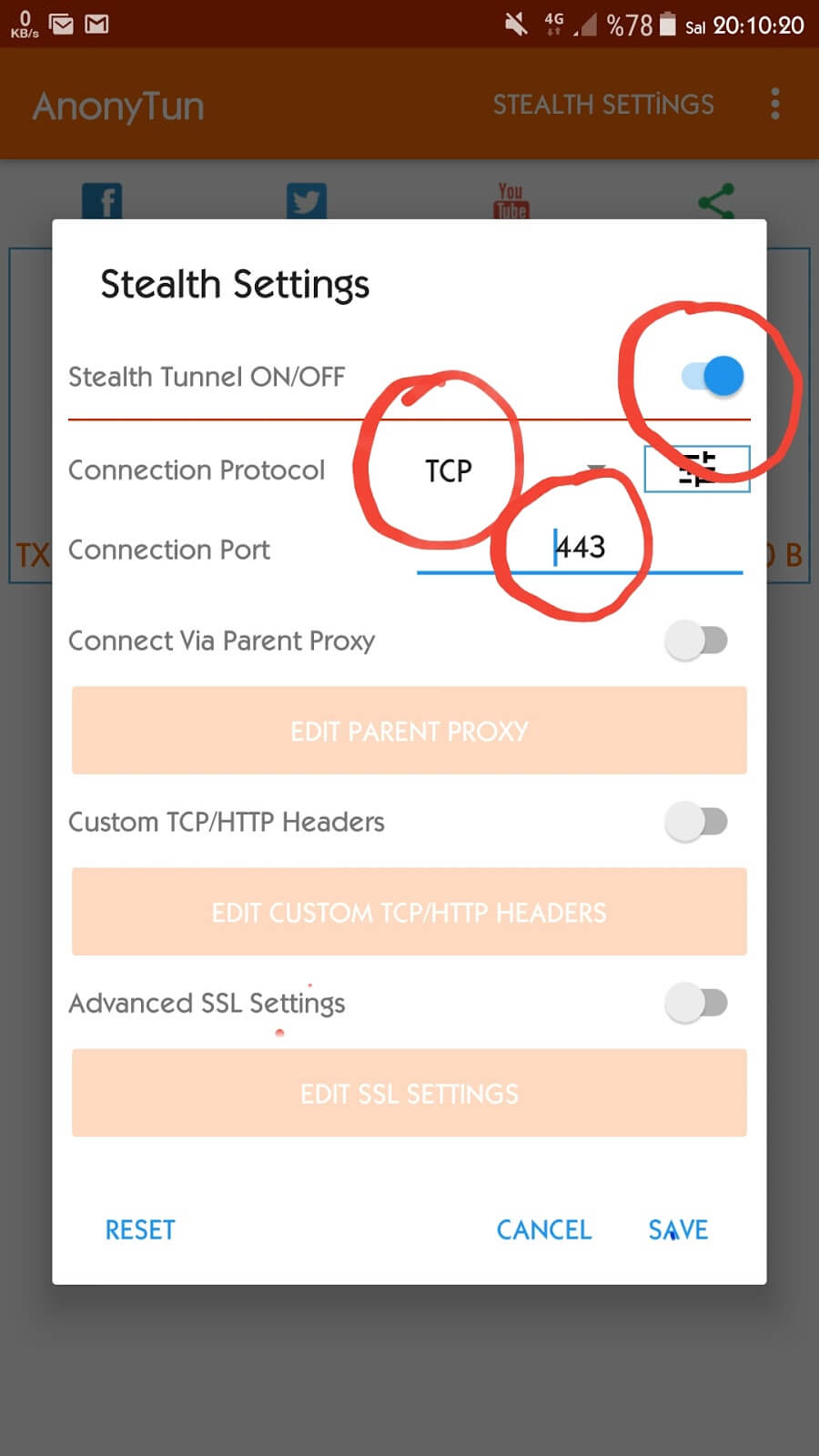 Güncel Fatih AnonyTun VPN Ayarları - Cepkolik