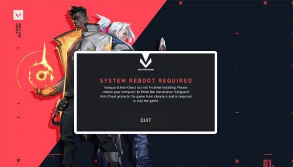 Valorant System Reboot Required Hatası - Cepkolik